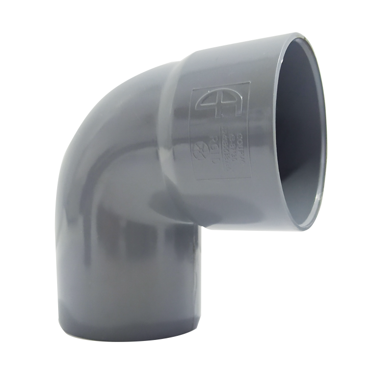Coude 90° degrés en PVC – Group Girpi & Socomor